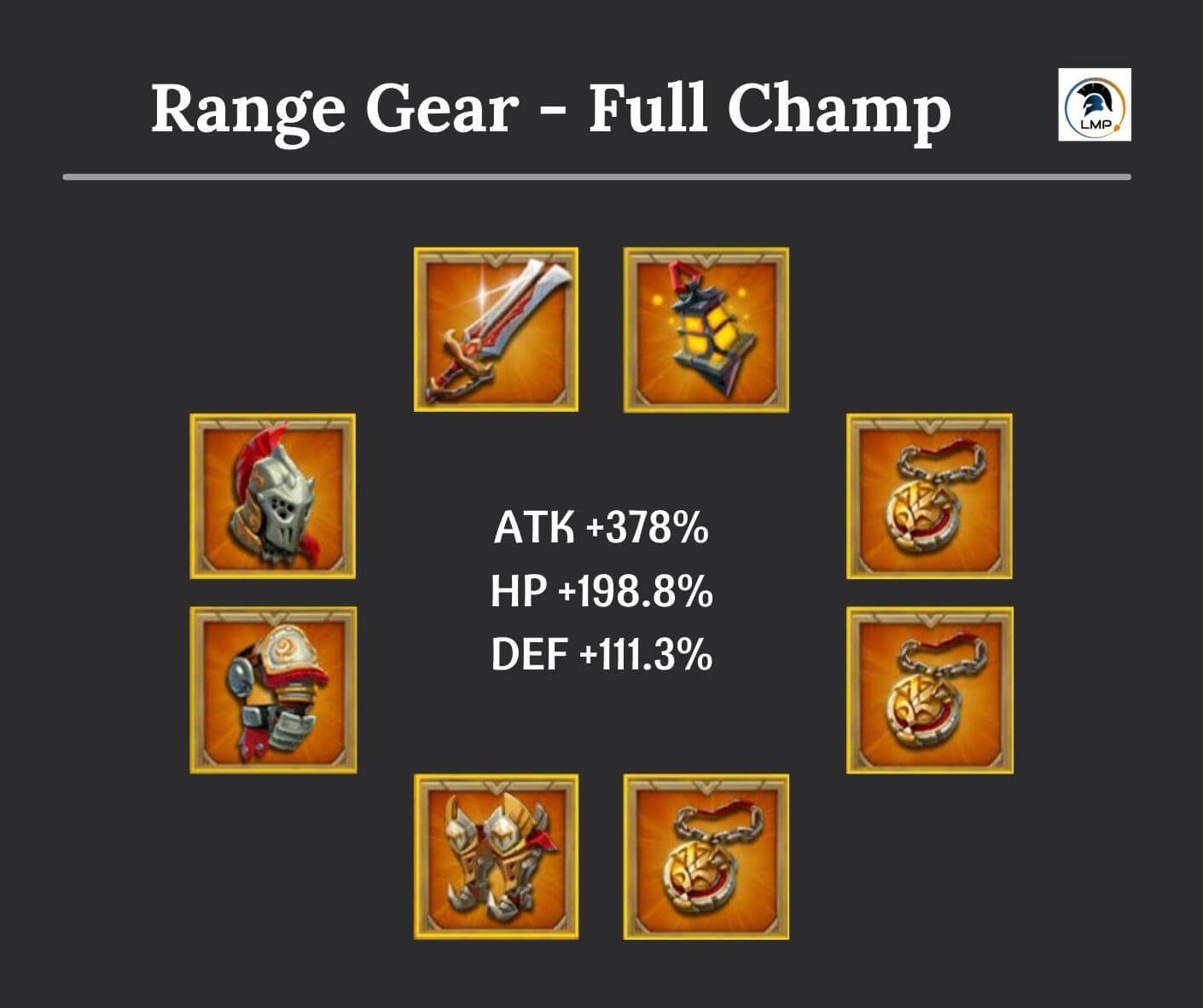 Range Gear Lords Mobile - Lords Mobile Pro