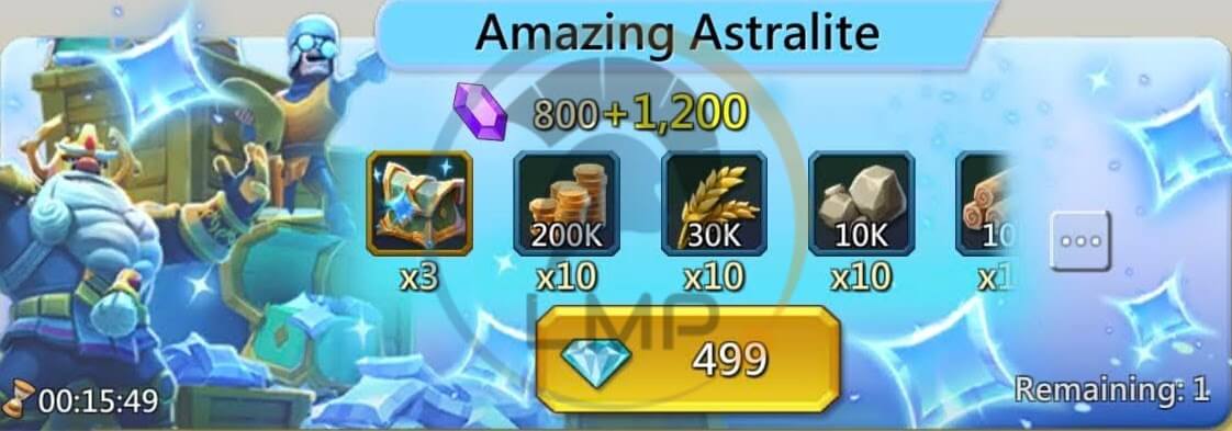 Amazing Astralite Pack Lords Mobile - Lords Mobile Pro