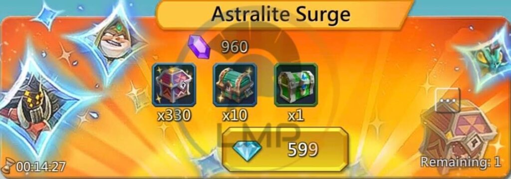Astralite Surge Pack Lords Mobile - Lords Mobile Pro