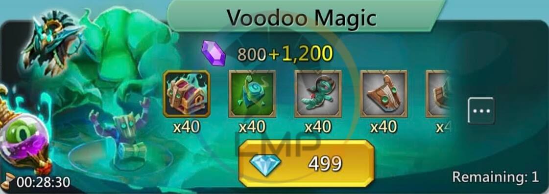 Voodoo Magic Pack Lords Mobile - Lords Mobile Pro