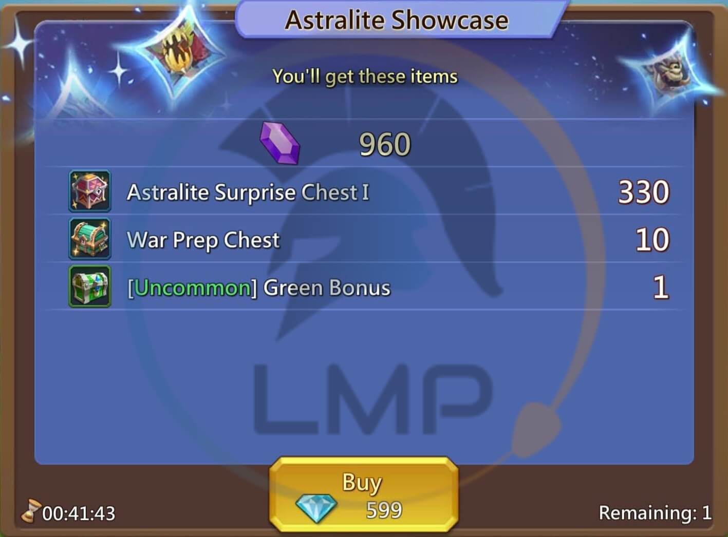 Astralite Showcase Pack Lords Mobile - Lords Mobile Pro
